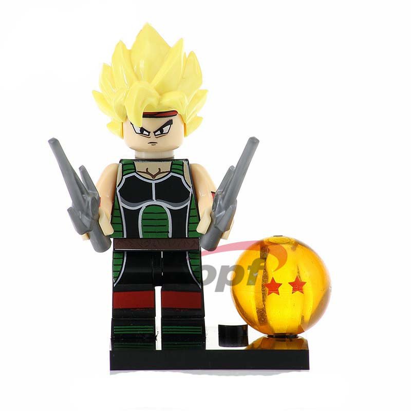 Lego Compatible Bardock Dragon Ball Z Custom Minifigure Toys