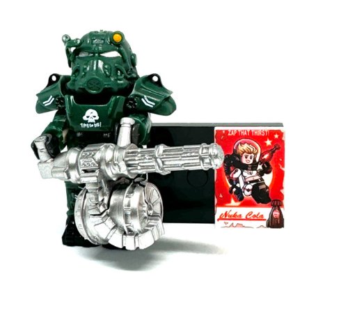 Fallout Power Armor Minifigure Gunners