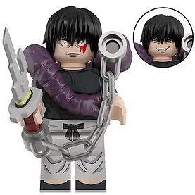 Toji Fushiguro Minifigure Custom Lego Figures