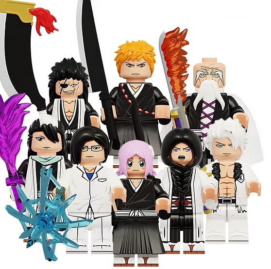 Bleach Minifigures Set Lego Figures
