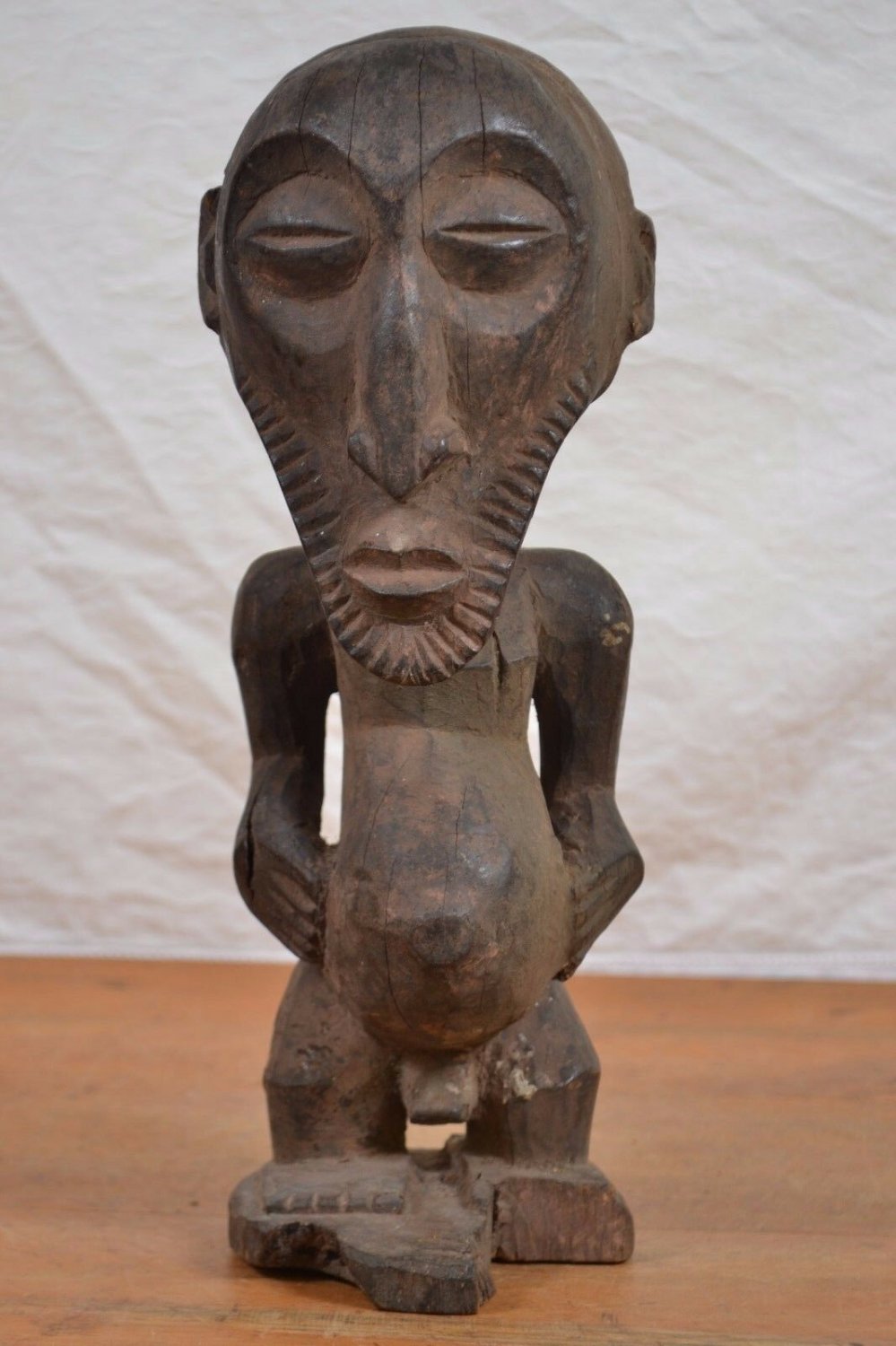 African tribal Art, bembe statue from DRC.