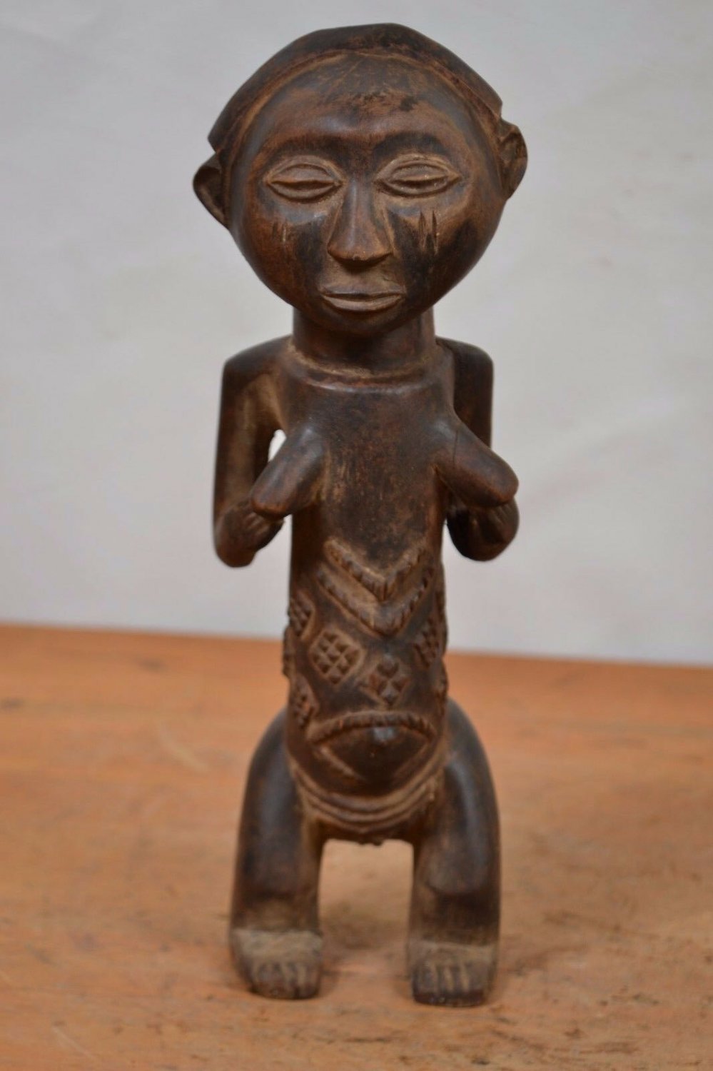 African TRIBAL ART,Amazing Luba Statue from katanga DRC Congo