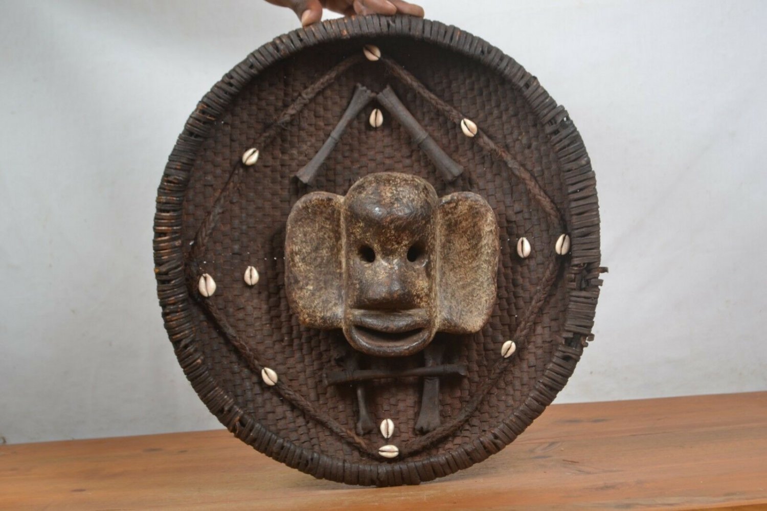 African tribal art amazing fetish, from hemba tribal DRC Congo