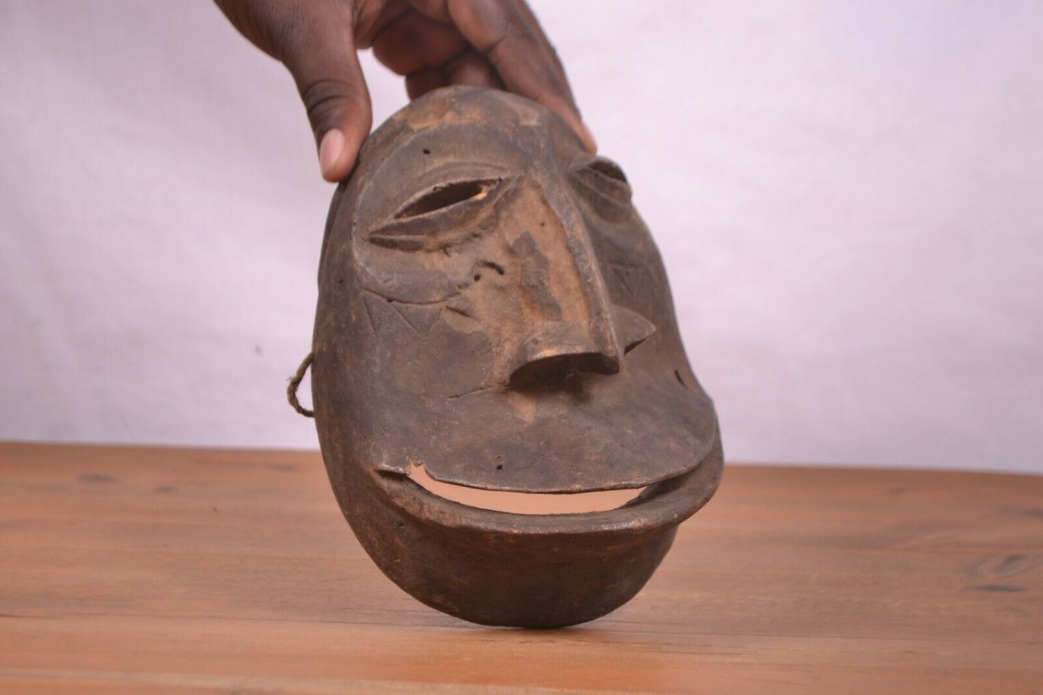 African Tribal Art,soko mutu Mask from bahemba tribal (D R C).