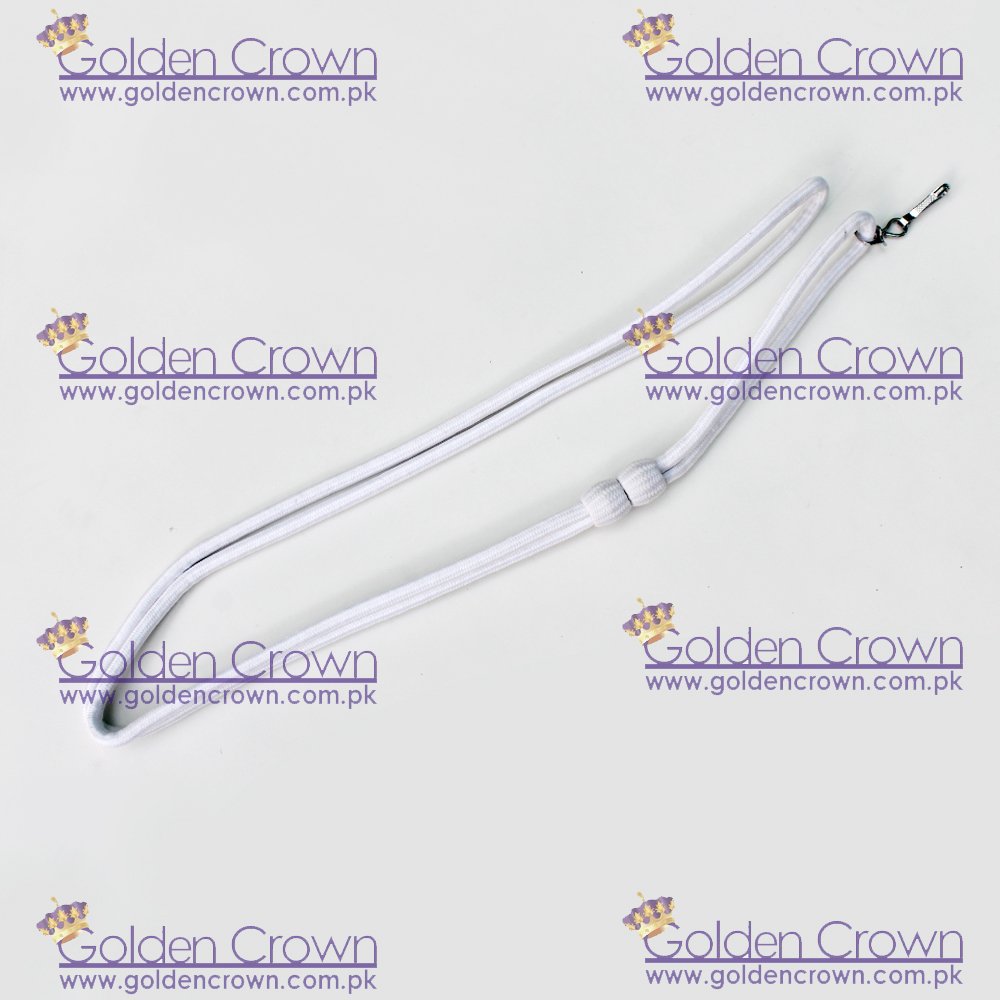 Army Uniform White Whistle Cord