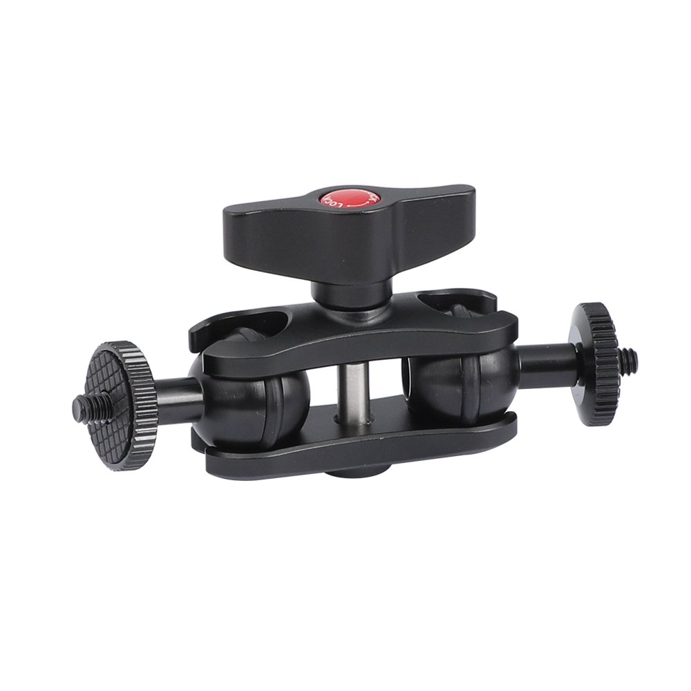 Versatile Magic Arm With Double Ball Head 1/4"-20 Thread Screw Mount ...