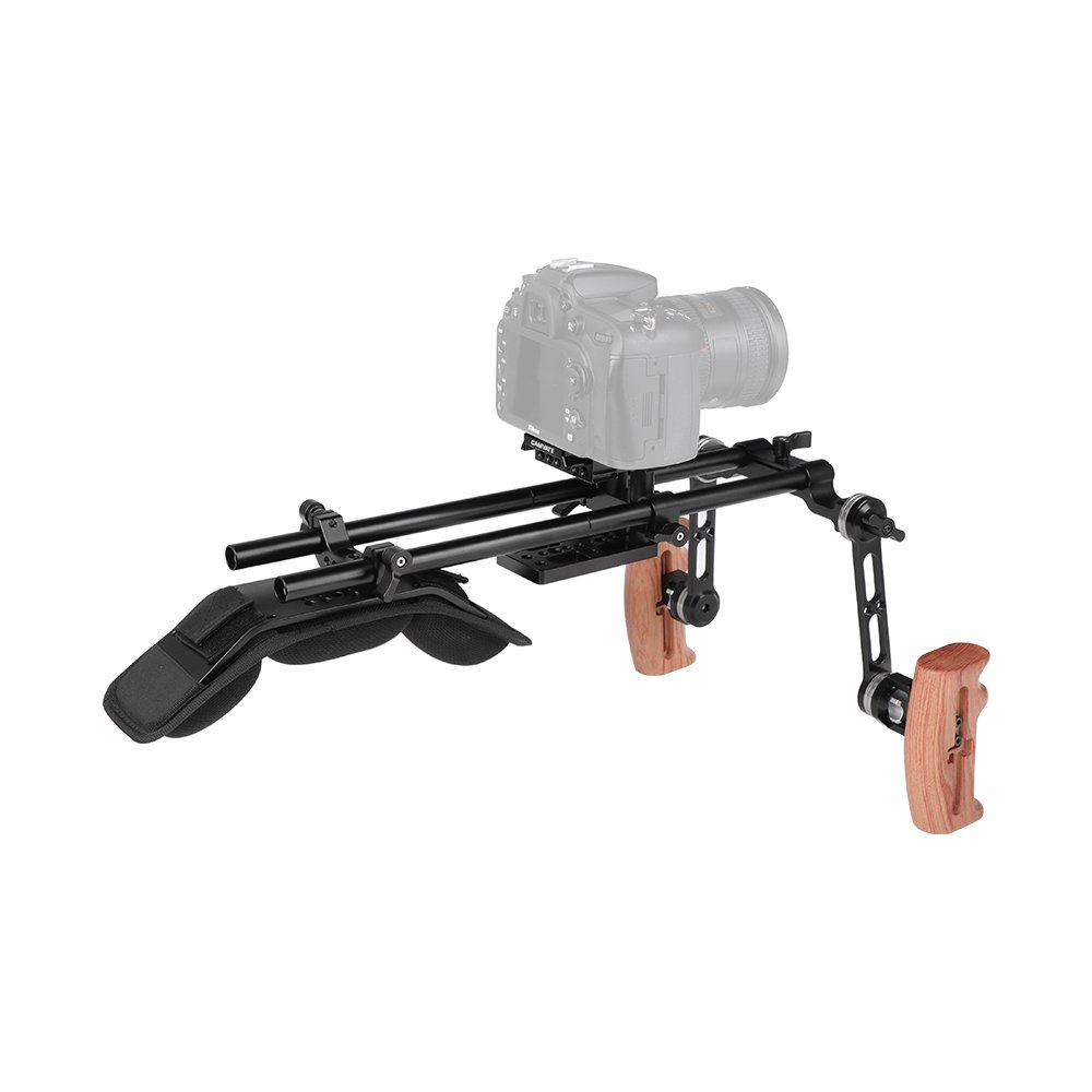 Shoulder Support Rig With Manfrotto Quick Release Baseplate & ARRI ...