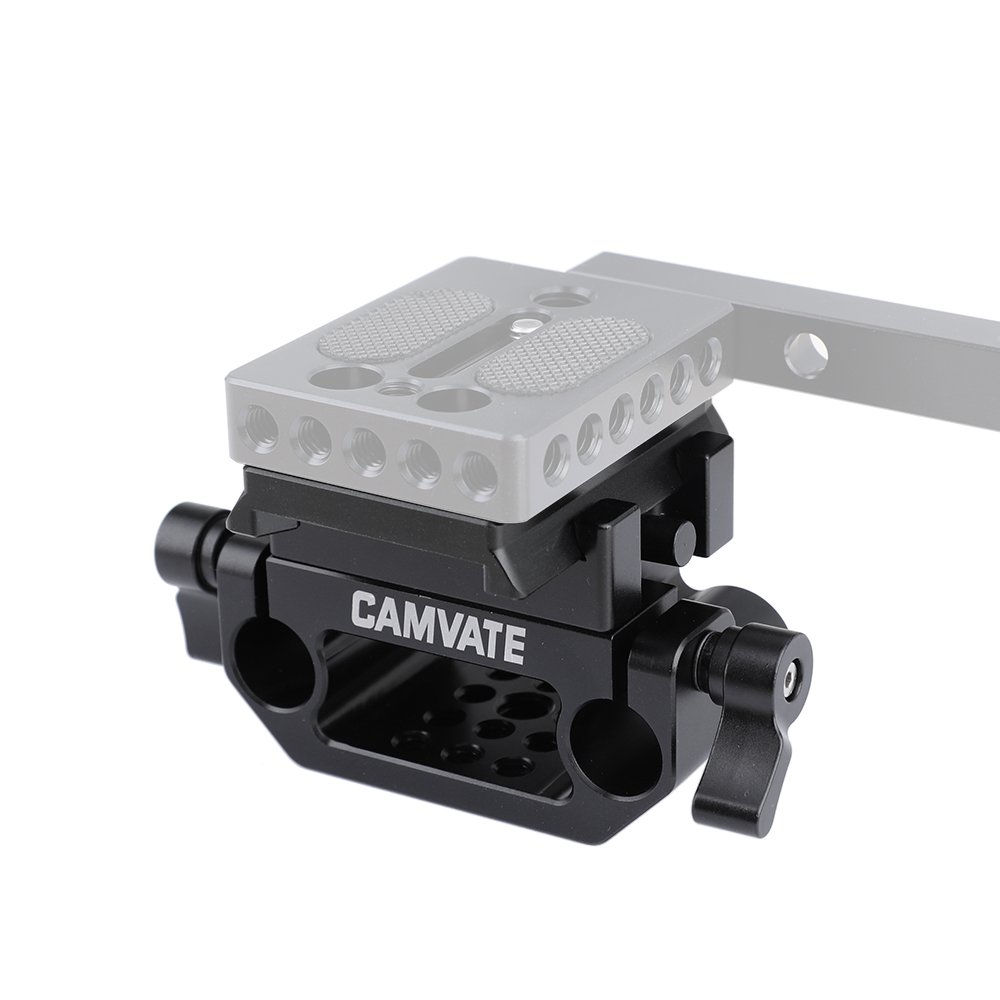 Manfrotto Quick Release Sliding Mount & Adapter Plate With 15mm Dual ...