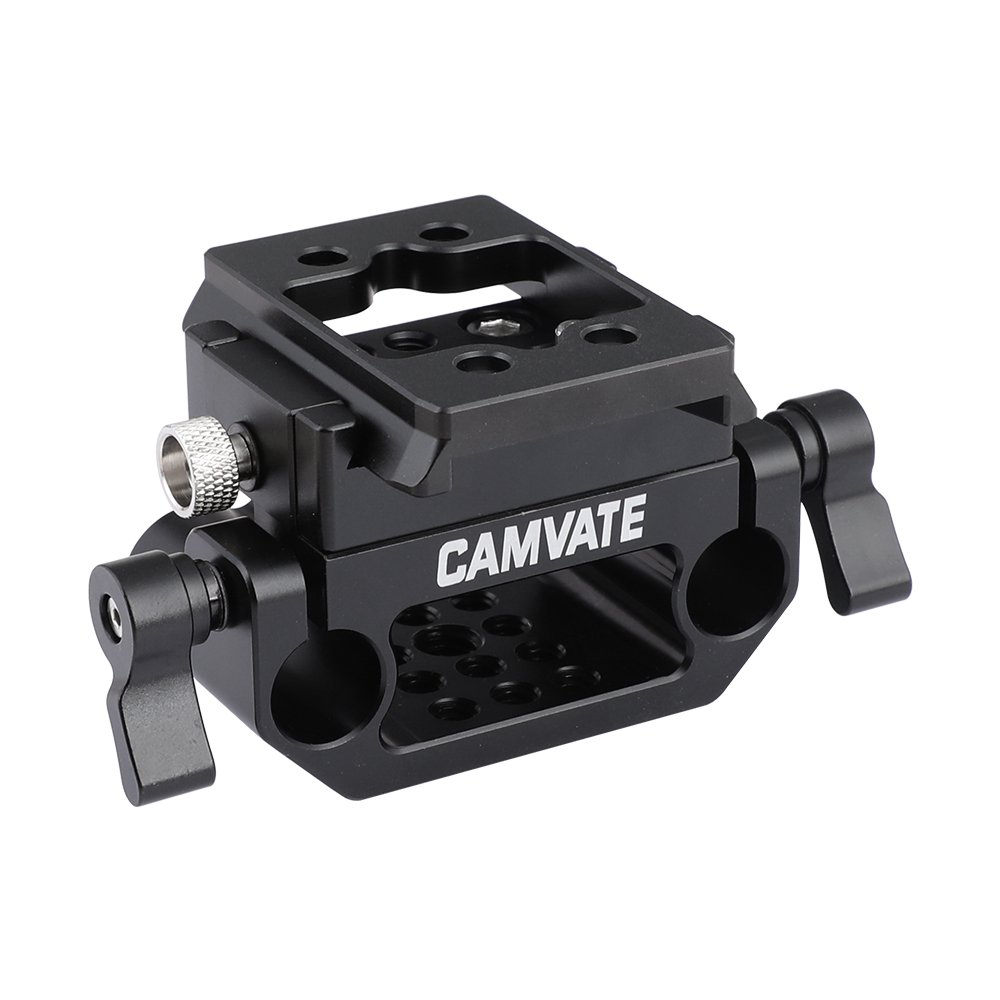 Manfrotto Quick Release Sliding Mount & Adapter Plate With 15mm Dual ...