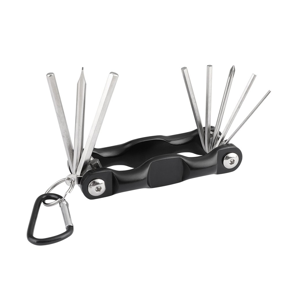 8 in 1 Allen Wrench Hex Key Set Screwdriver Tool Kit Foldable Portable ...
