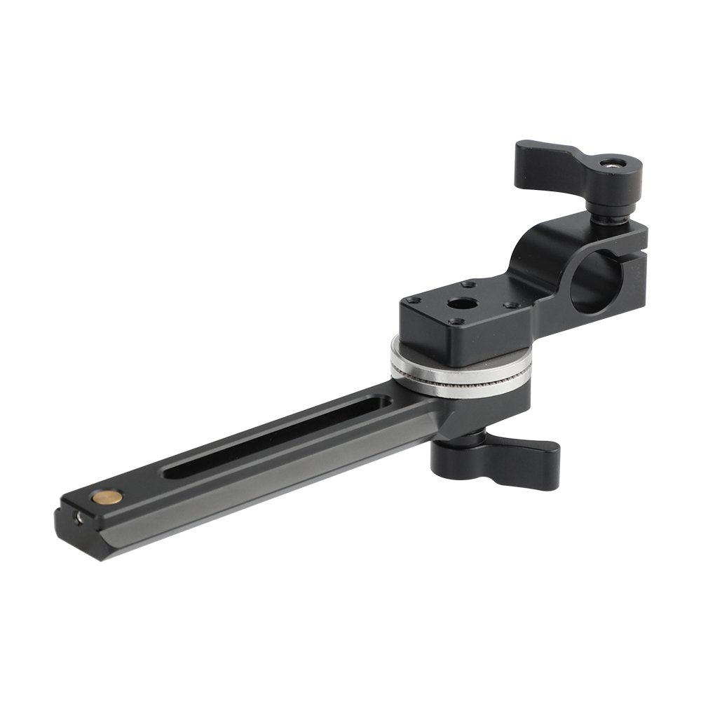 120mm NATO Rail + 15mm Single Rod Clamp With ARRI Rosettes Connection ...