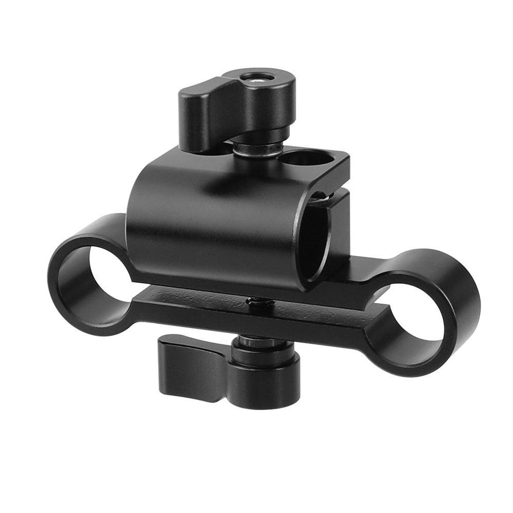 KAYULIN 15mm Single Rod Clamp & Dual Rod Clamp Adapter With Ratchet ...