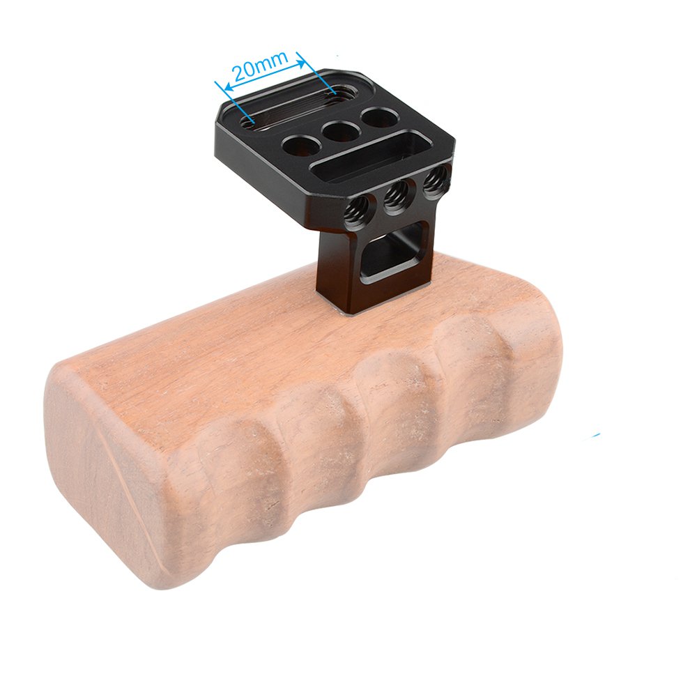 Vertical Connection Mount With 1/4"-20 Mounting Studs For DSLR Camera ...