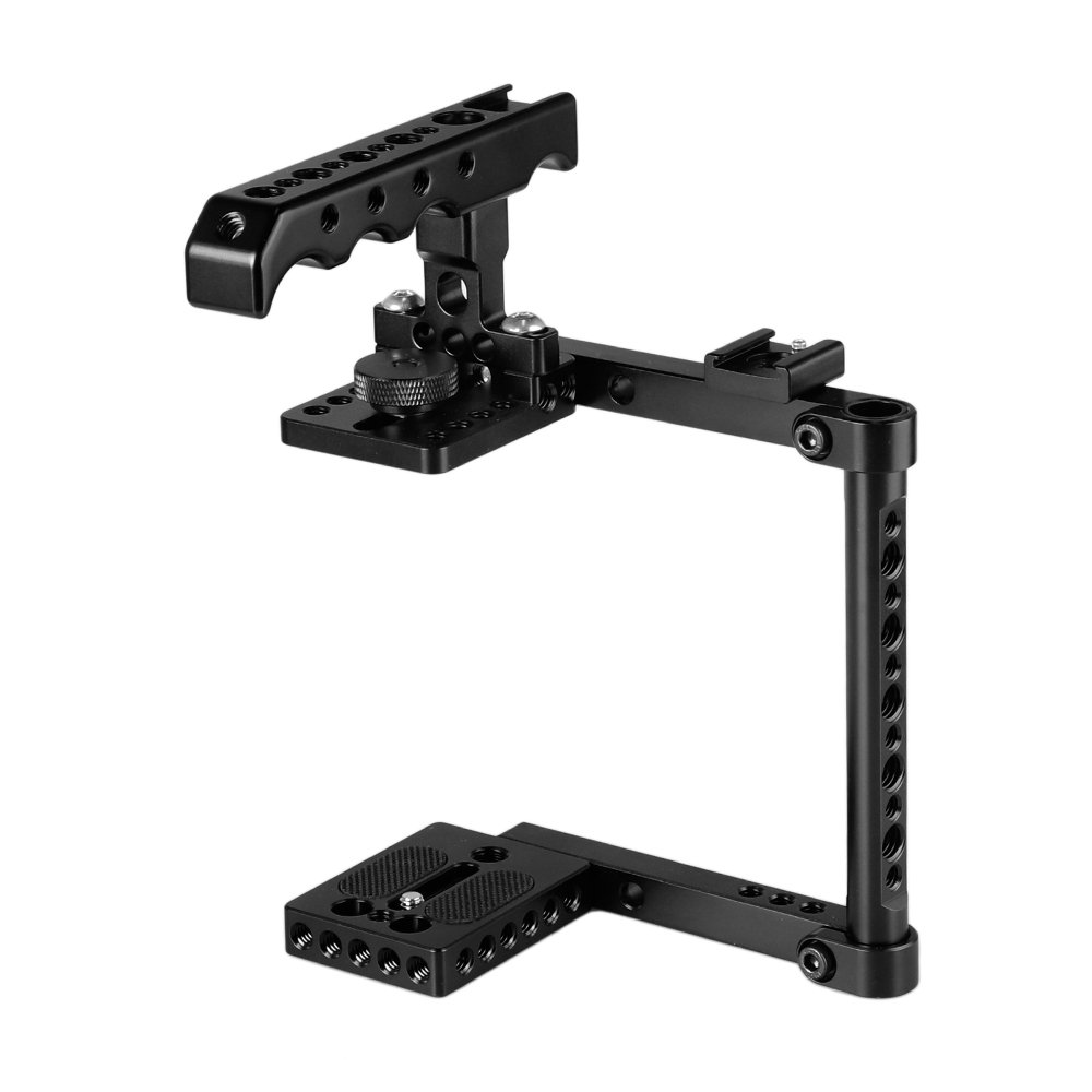 KAYULIN Camera Cage Kit With Top Cheese Handle & Shoe Mount For Canon ...