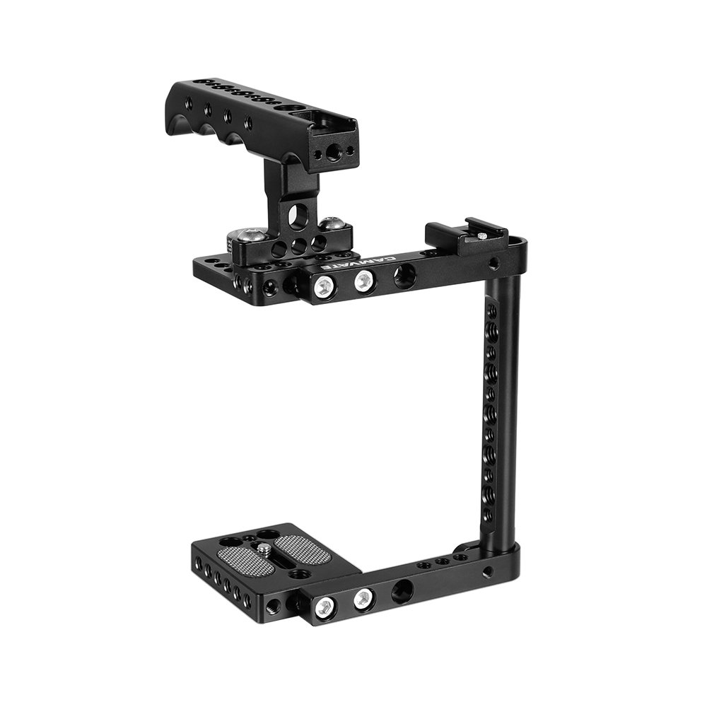 KAYULIN Camera Cage Kit With Top Cheese Handle & Shoe Mount For Canon ...