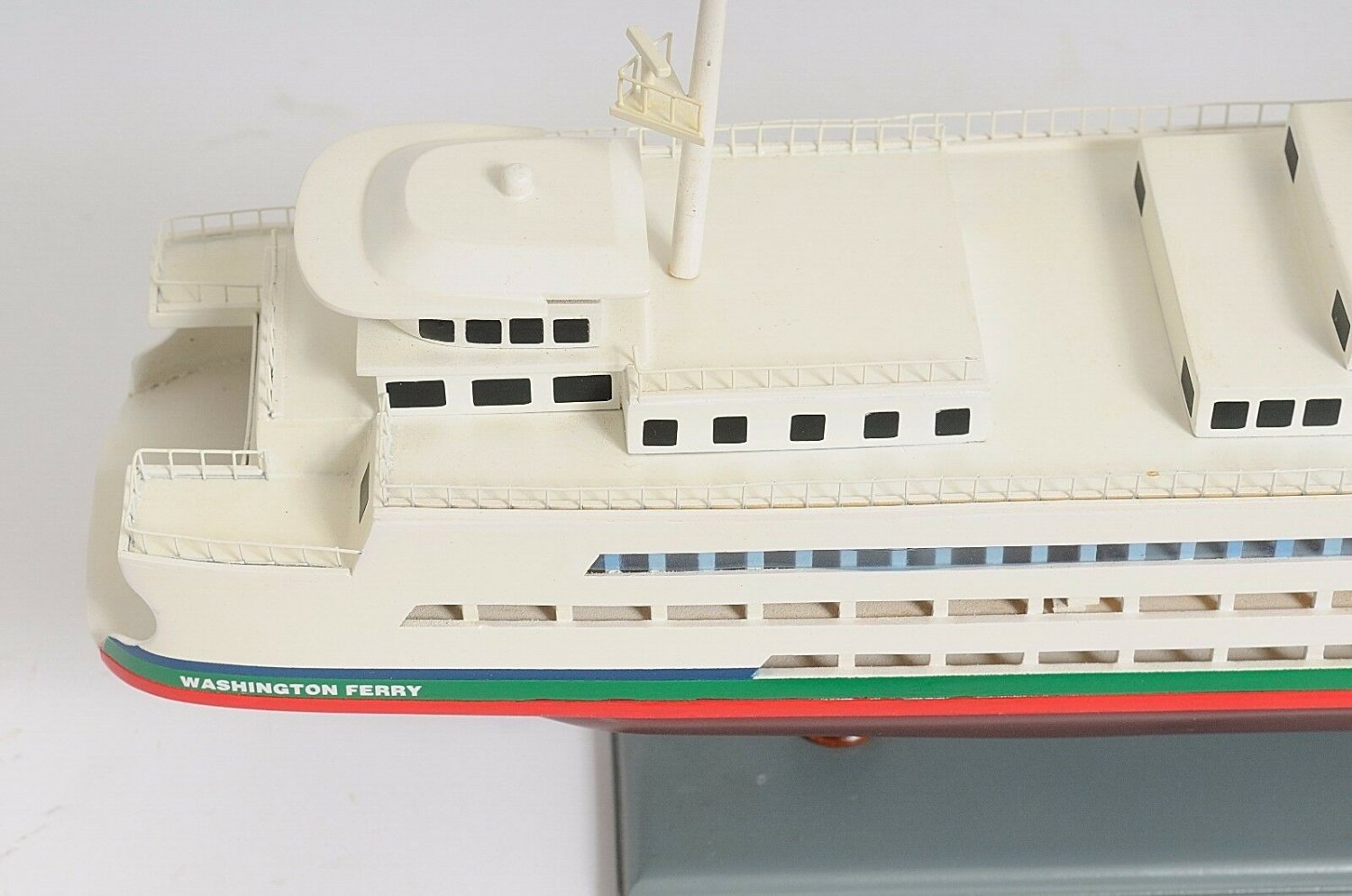 Washington Passenger And Automobile Ferry Boat 25" Wood Model Ship ...