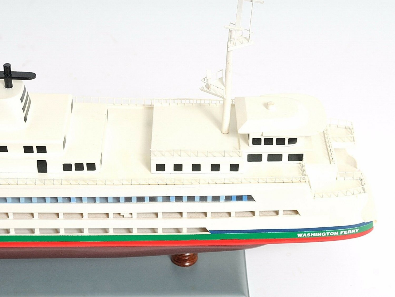 Washington Passenger And Automobile Ferry Boat 25" Wood Model Ship ...