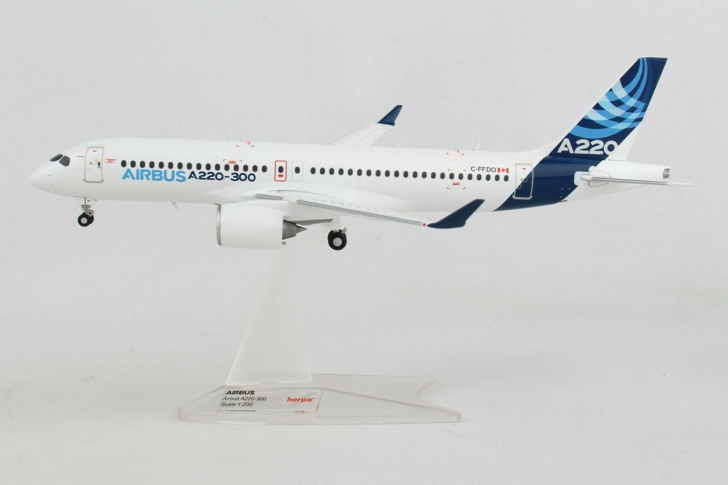 Airplane AIRBUS HOUSE A220-300 New Livery Diecast Model Aircraft