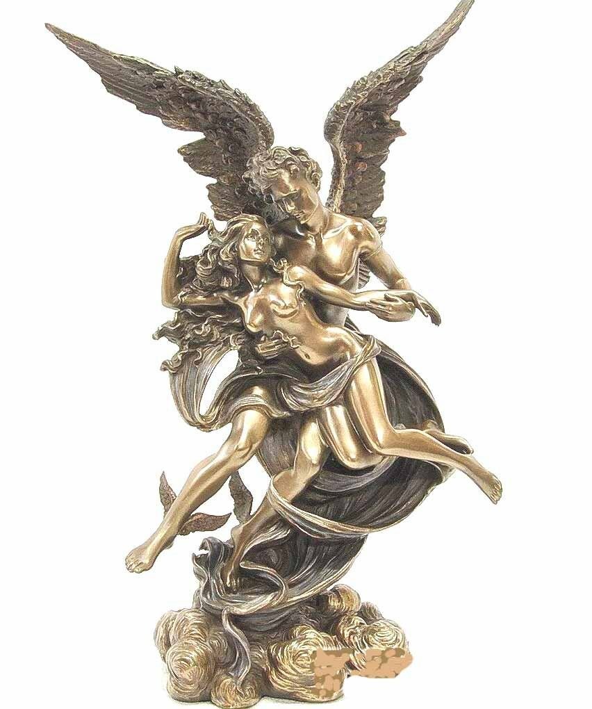 Greek Methology Boreas and Oreithyia Cold Cast Bronze Statue By Evelin ...