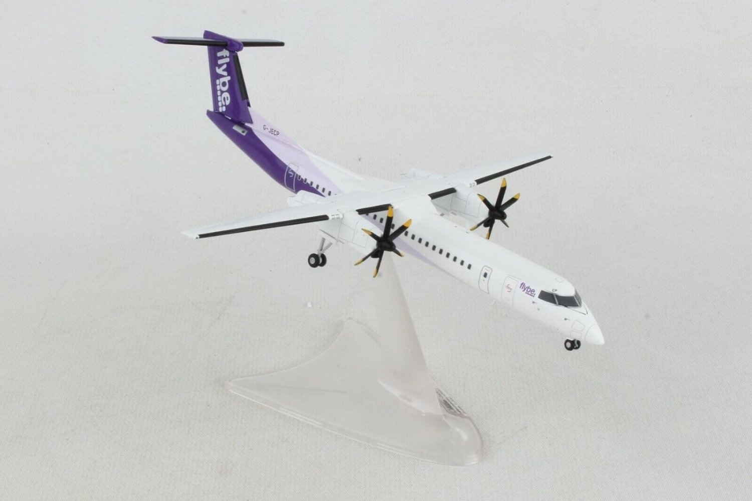 Airplane FLYBE Q400 NEW LIVERY Die-cast Model Aircraft