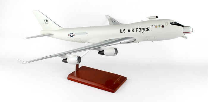 Airplane USAF Boeing 747-4 YAL-1A Airborne Laser Large 14" Model Aircraft