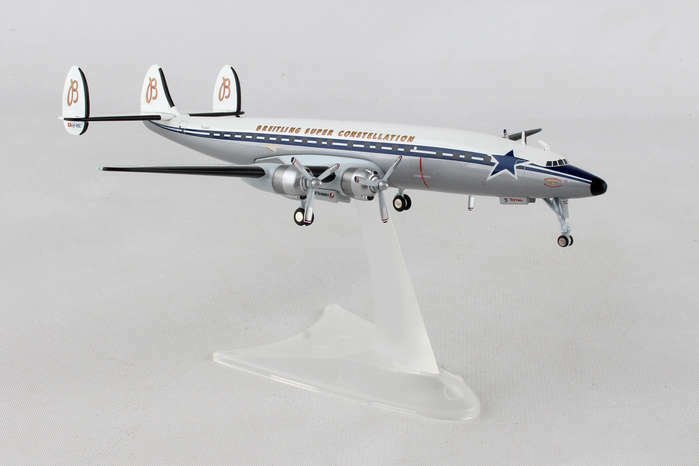 Airplane SCFA BREITLING L1049HS Super Constellation Diecast Model Aircraft