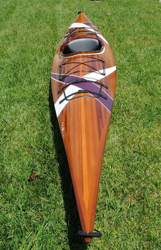 Real High Performance Wood Kayak 15 Ft Handmade Built Assembled