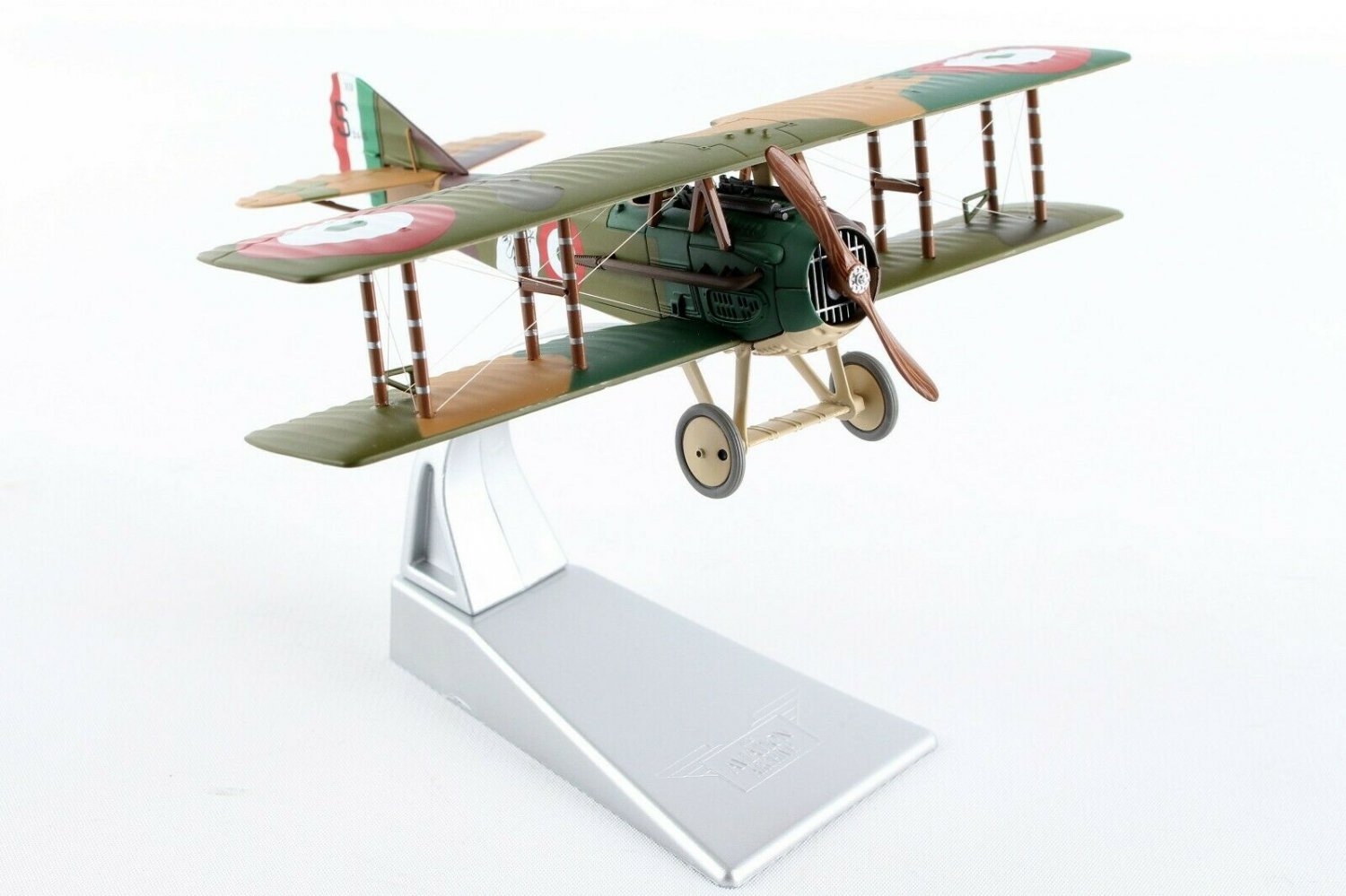 Airplane WWI SPAD XIII S2445 MAJ FRANCESCO BARACCA DieCust Model Aircraft