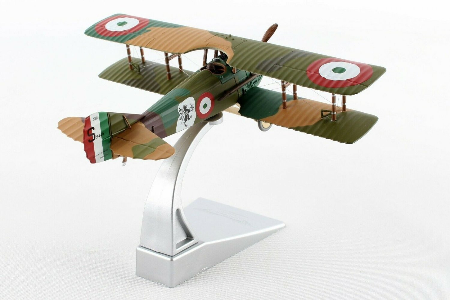 Airplane WWI SPAD XIII S2445 MAJ FRANCESCO BARACCA DieCust Model Aircraft