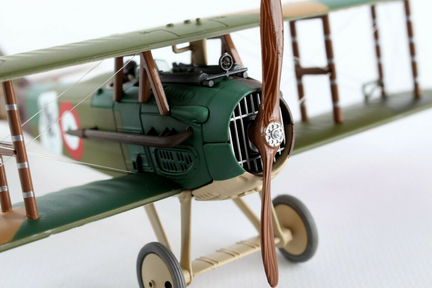 Airplane WWI SPAD XIII S2445 MAJ FRANCESCO BARACCA DieCust Model Aircraft