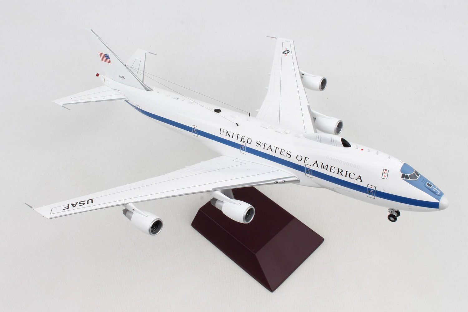 Airplane USAF E4B Air Force One Presidential 73-1676 Diecast 14" Model ...