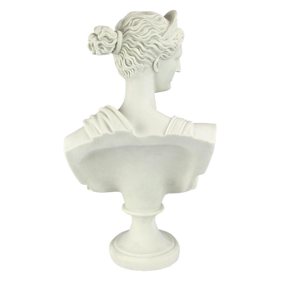 Greek Diana of Versailles Bonded Marble 12.5" Sculptural Bust by artist ...