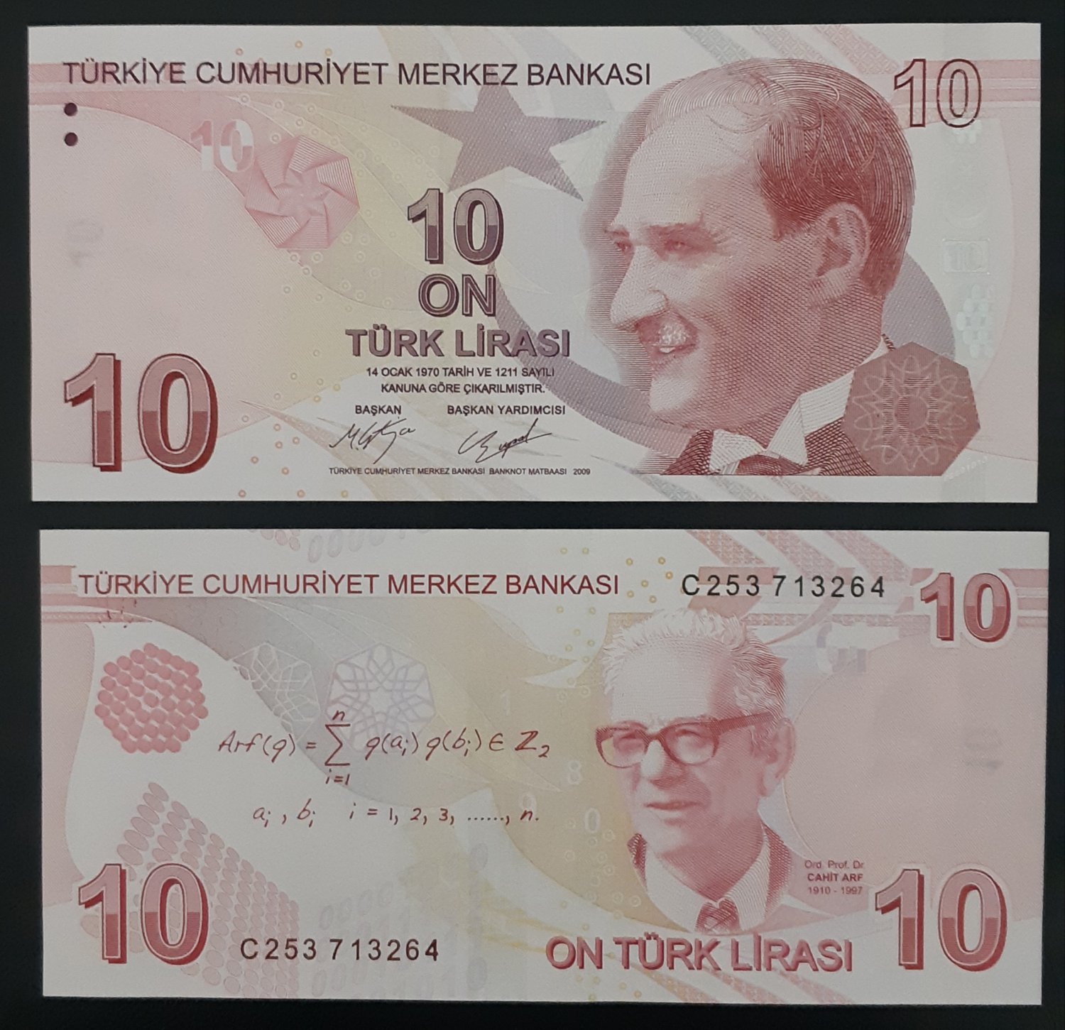 Turkey Current Complete Set UNC banknotes