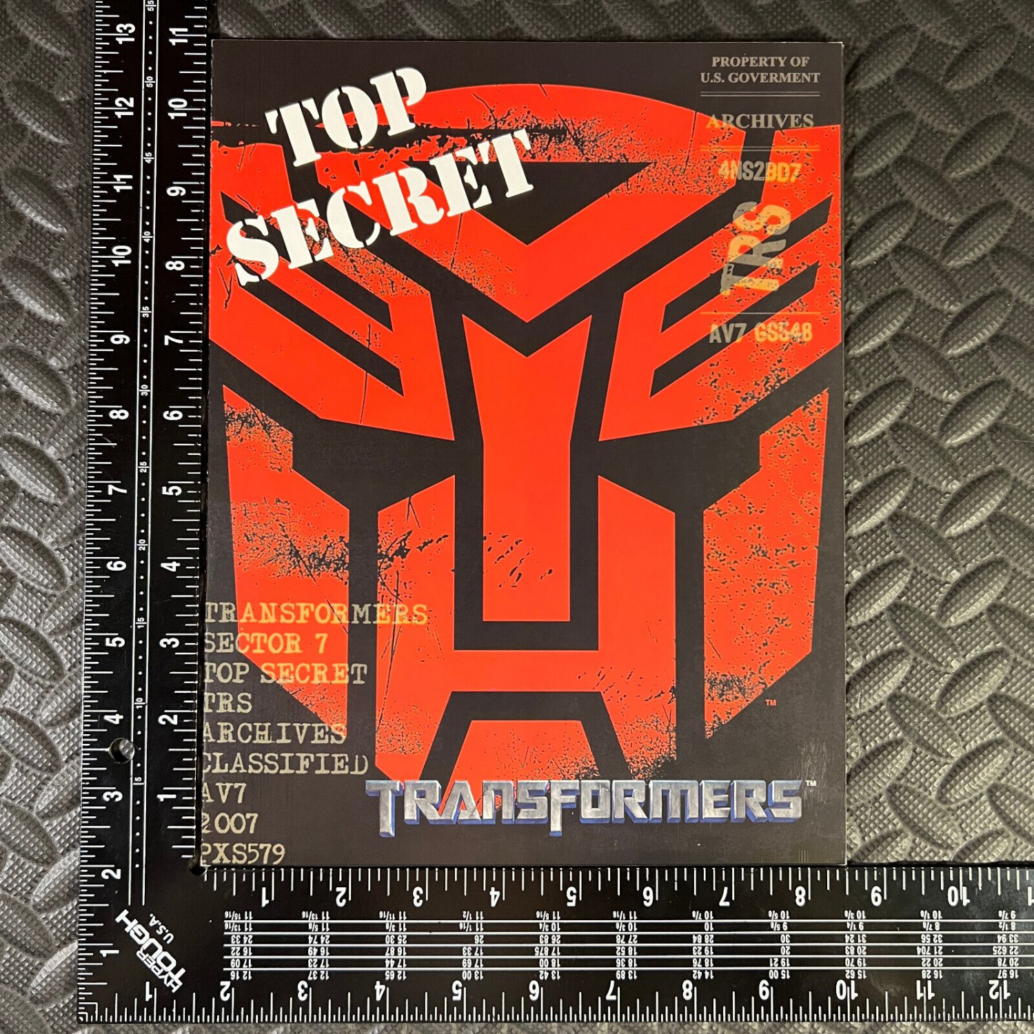 TRANSFORMERS MOVIE CARDS 2007 DEALER BROCHURE FLYER SELL SHEET PROMO RARE