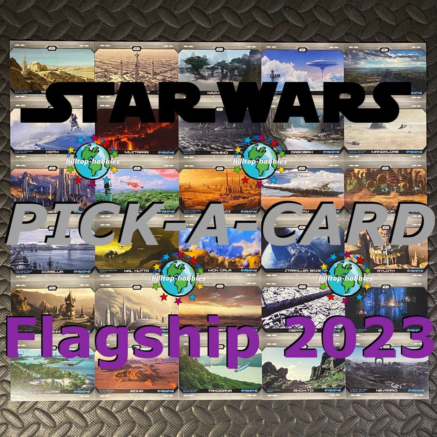 2023 STAR WARS FLAGSHIP TRADING CARDS PICK-A-CARD INTO THE GALAXY #1 ...