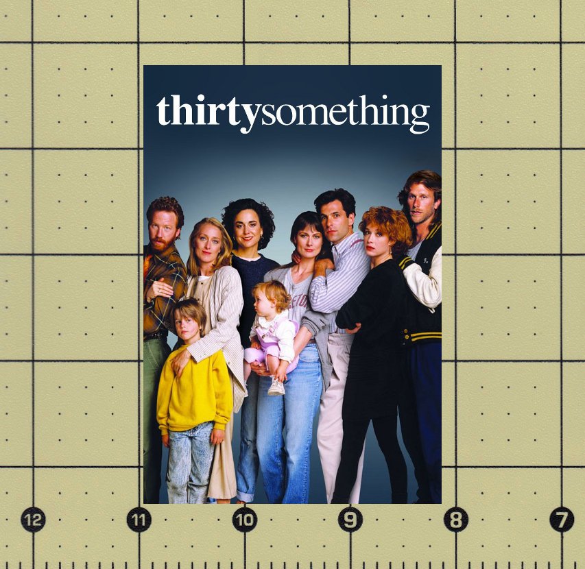 THIRTYSOMETHING TV SHOW CAST CUSTOM MADE REFRIGERATOR MAGNET 1987 SERIES