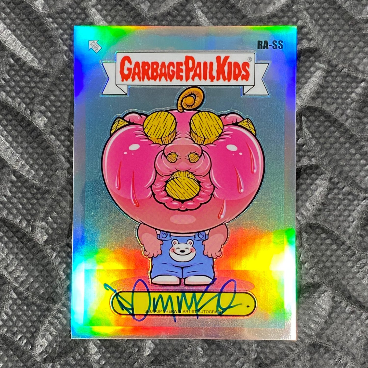 GARBAGE PAIL KIDS 2025 CHROME SERIES 7 7TH RA-SS RORY MCQUEEN AUTOGRAPH ...