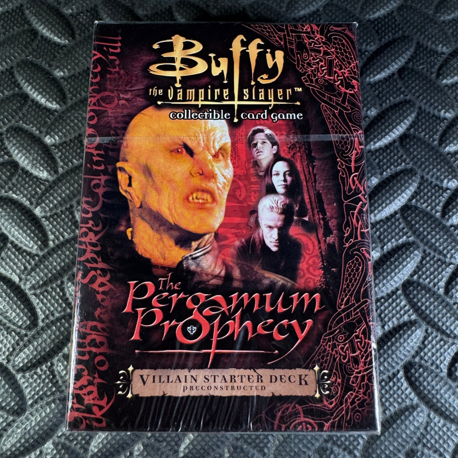 BUFFY VAMPIRE SLAYER THE PERGAMUM PROPHECY VILLAIN STARTER DECK NEW ...
