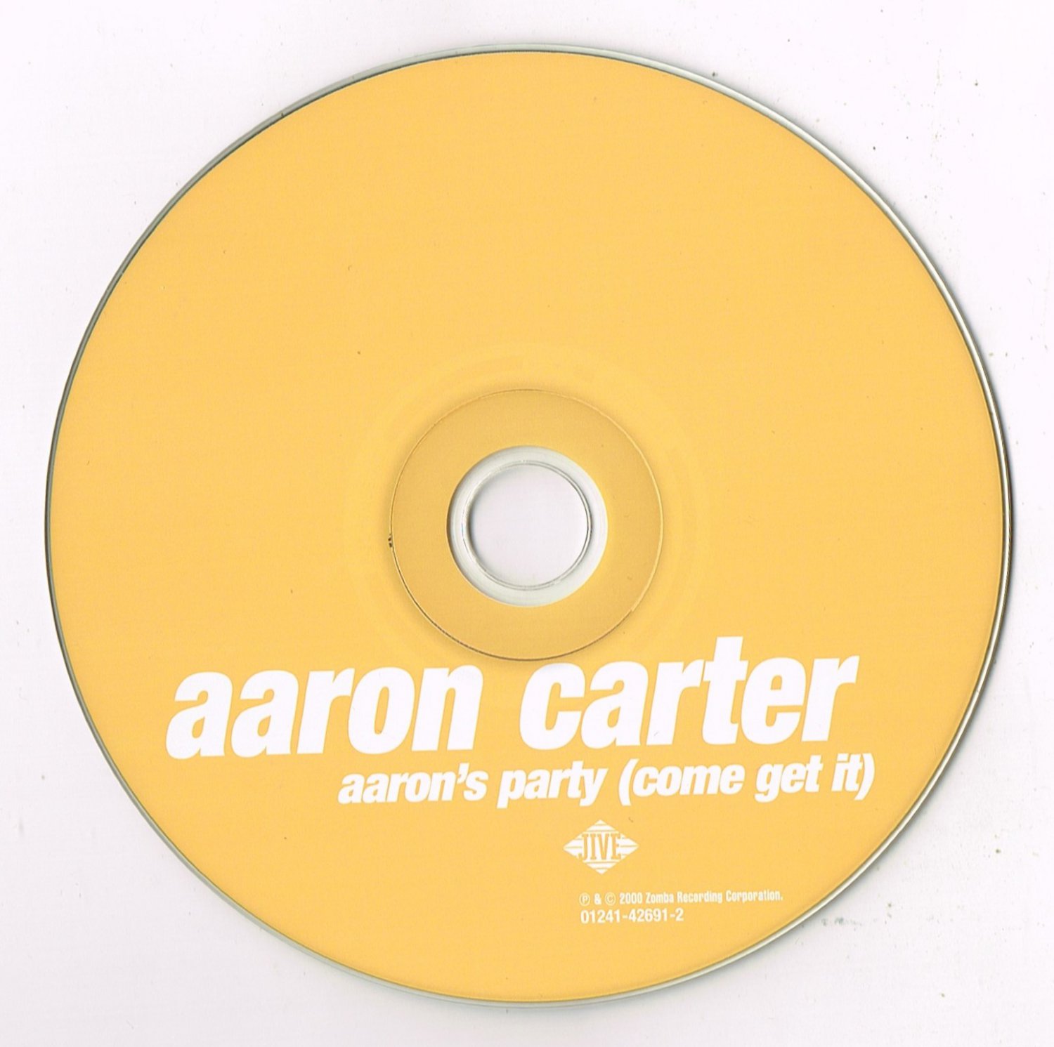 Aaron Carter - CD - Aaron's Party - Come Get It - 2000 - SINGLE CD - 3 ...