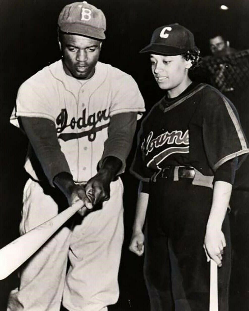 CONNIE MORGAN JACKIE ROBINSON 8X10 PHOTO INDIANAPOLIS CLOWNS B DODGERS ...