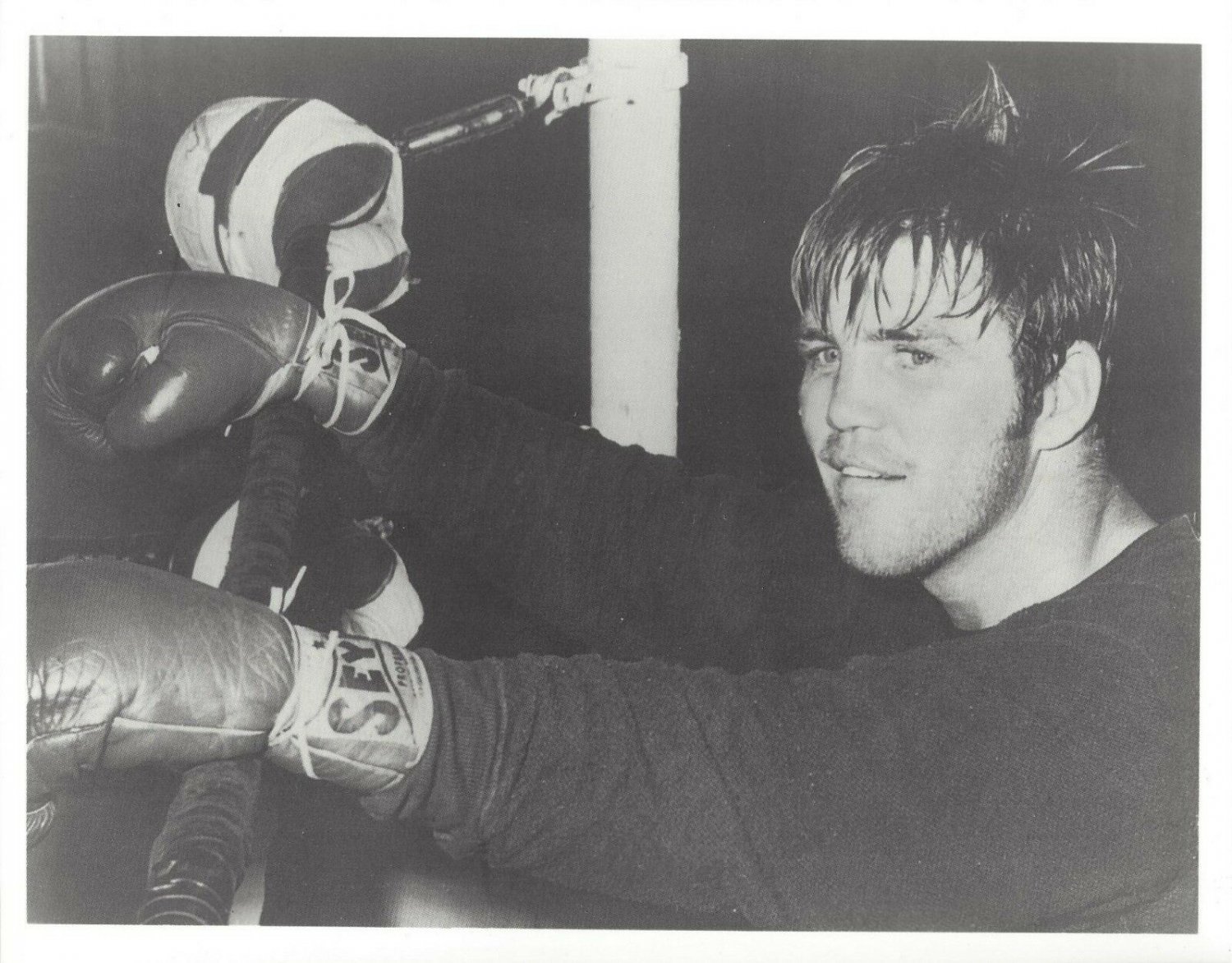 JERRY QUARRY 8X10 PHOTO BOXING PICTURE