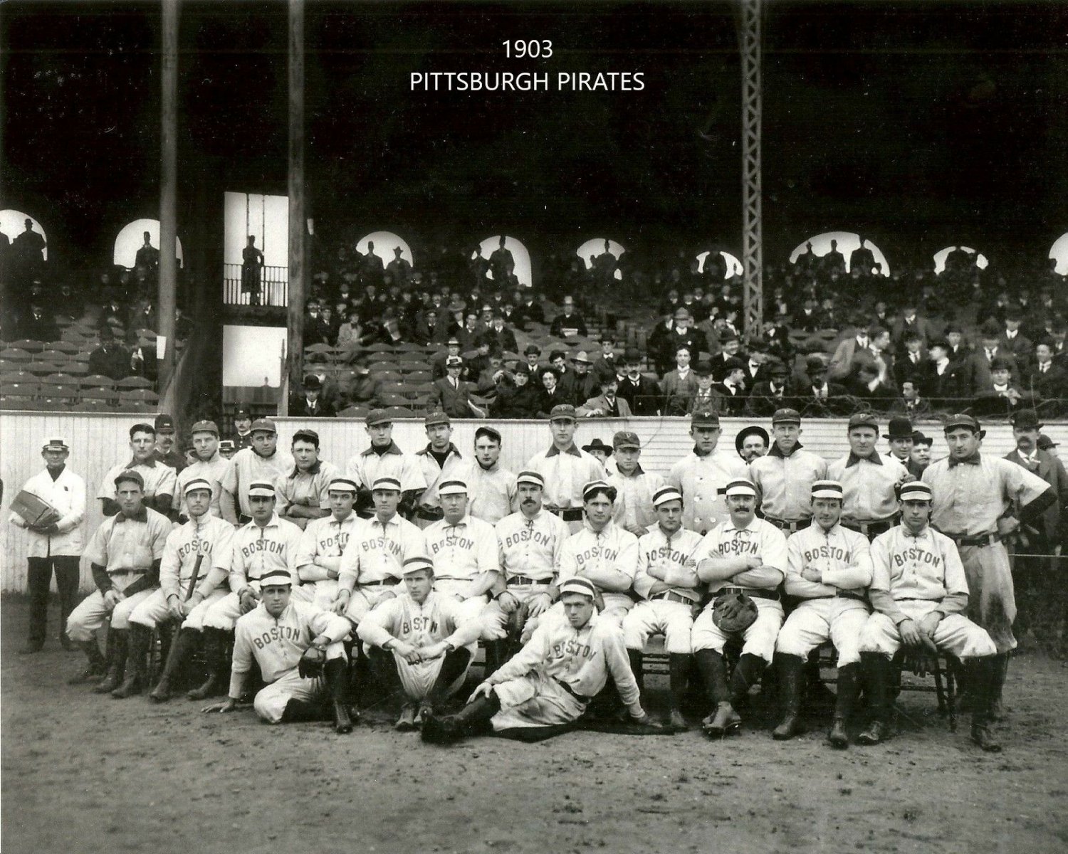 1903 PITTSBURGH PIRATES 8X10 TEAM PHOTO BASEBALL PICTURE MLB