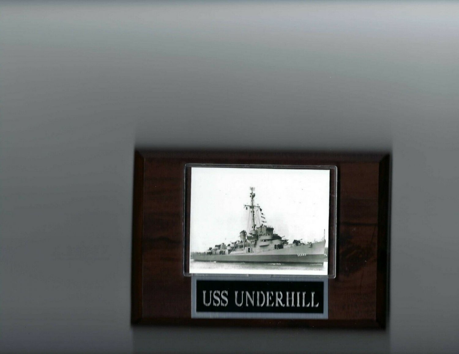USS UNDERHILL PLAQUE NAVY US USA MILITARY DD-682 SHIP DESTROYER ESCORT