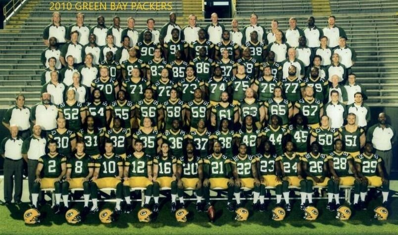 2010 GREEN BAY PACKERS 8X10 TEAM PHOTO FOOTBALL NFL PICTURE