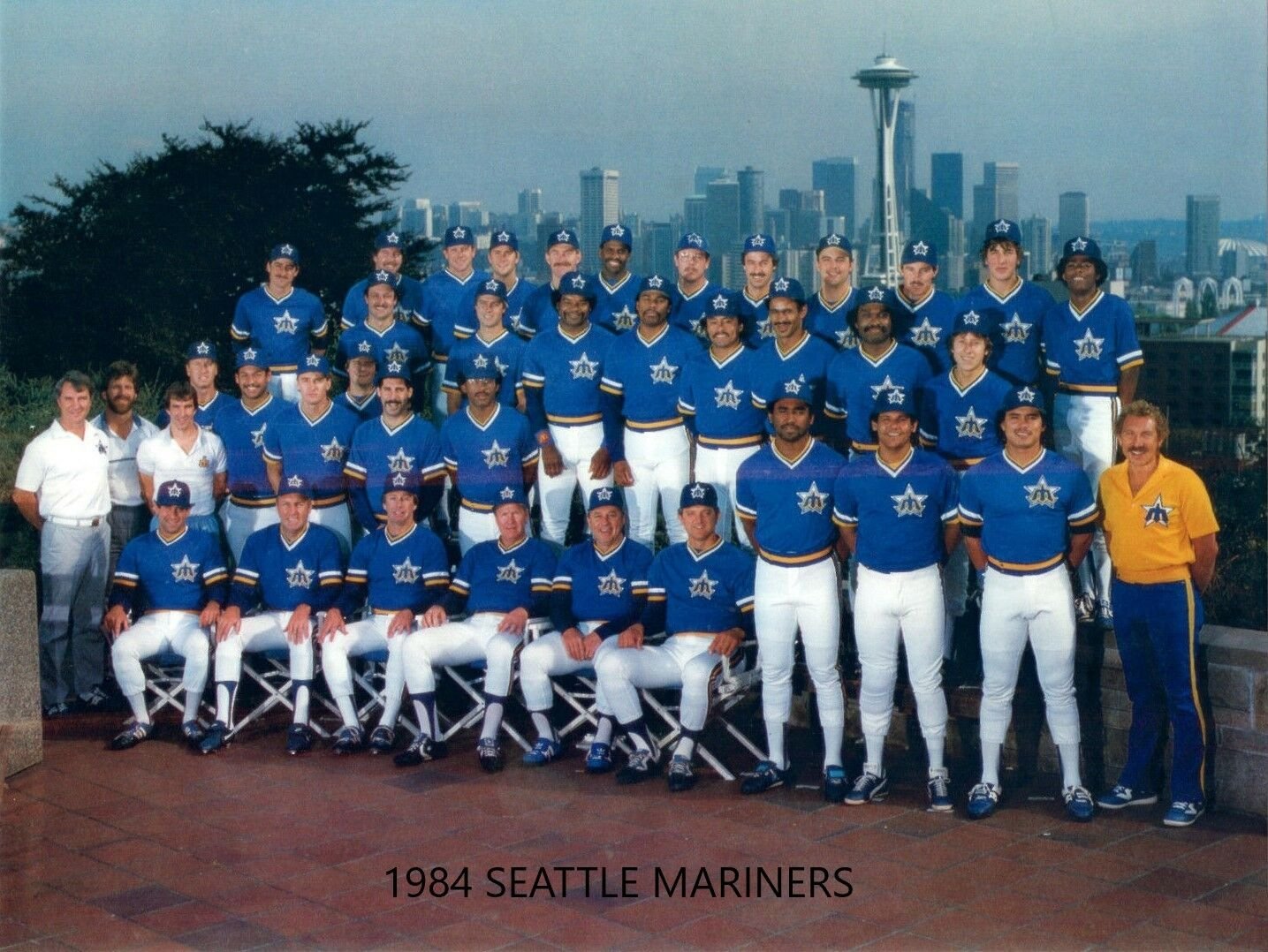 1984 SEATTLE MARINERS 8X10 TEAM PHOTO BASEBALL PICTURE MLB