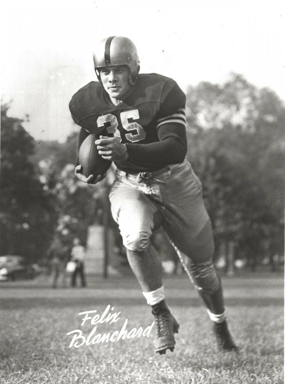 FELIX DOC BLANCHARD 8X10 PHOTO ARMY BLACK KNIGHTS NCAA FOOTBALL PICTURE ...