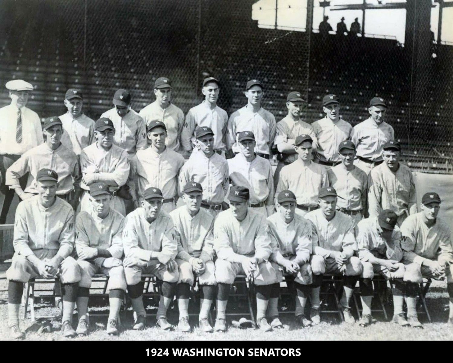 1924 WASHINGTON SENATORS 8X10 TEAM PHOTO MLB BASEBALL PICTURE MLB CHAMPIONS