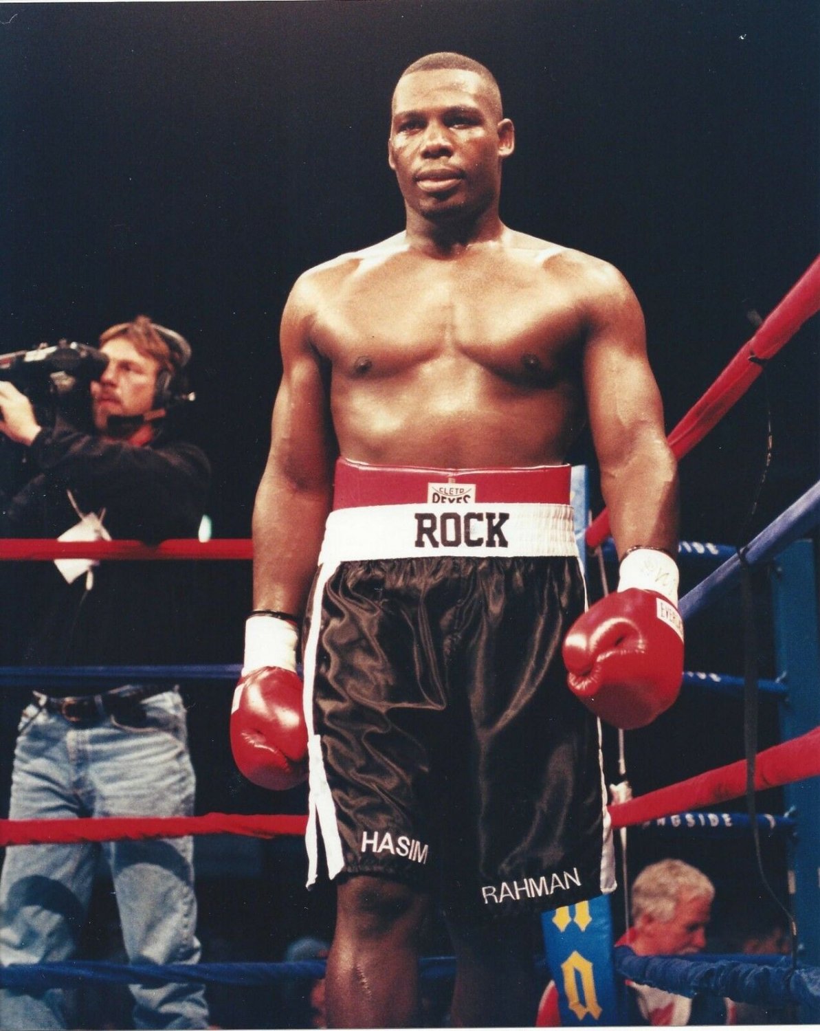 HASIM RAHMIN 8X10 PHOTO BOXING PICTURE WORLD CHAMP