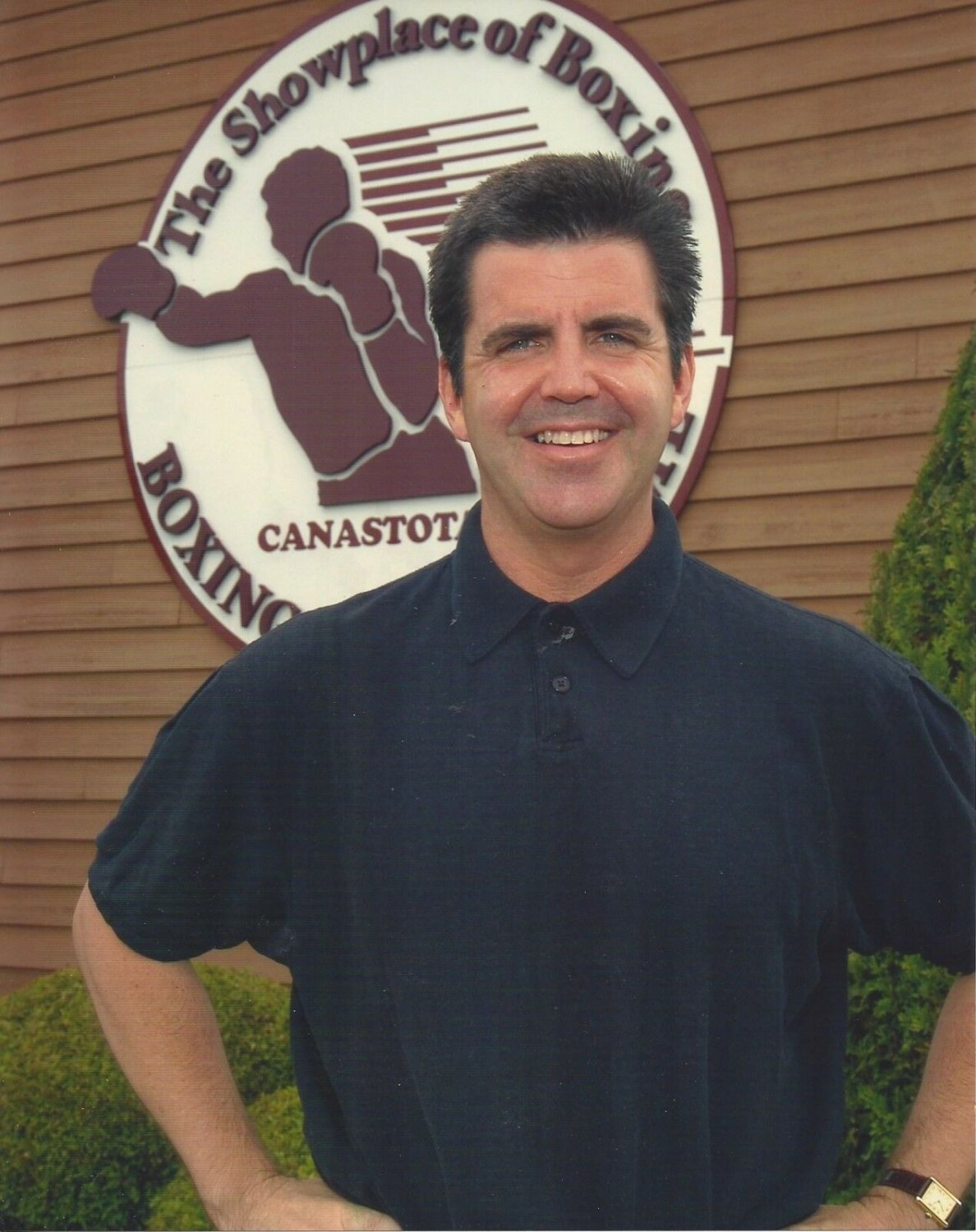 BRIAN KINNEY 8X10 PHOTO BOXING PICTURE ESPN