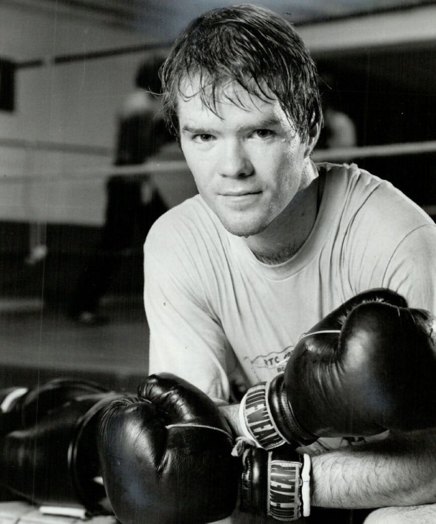 SHAWN O'SULLIVAN 8X10 PHOTO BOXING PICTURE CANADIAN CHAMPION CANADA ...